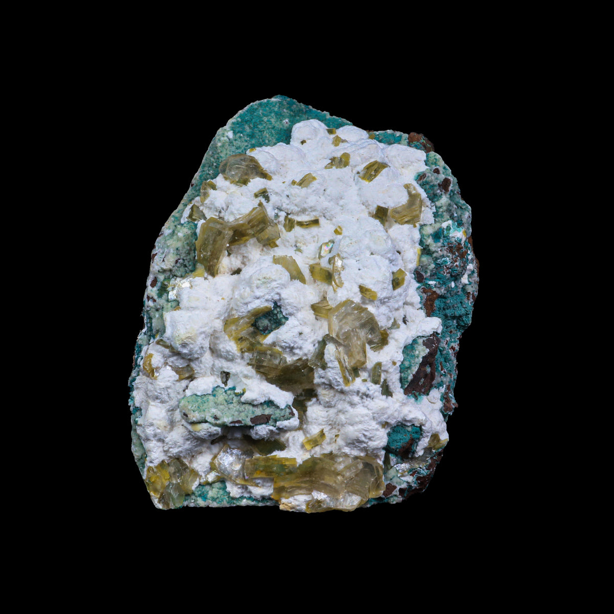 Clinoptilolite on Mordenite Natural Mineral Specimen # G 0245 – gargoti